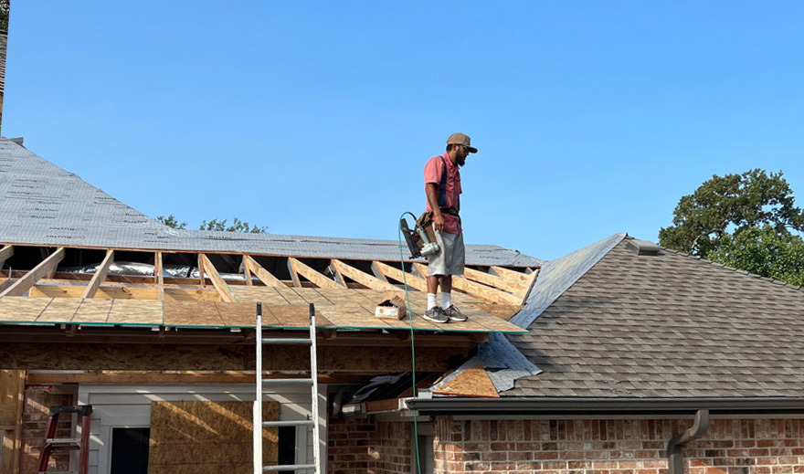 Residential Roof Replacement - Rudder Construction